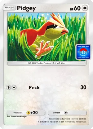 pidgey card