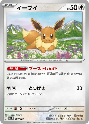 eevee pokemon card basic