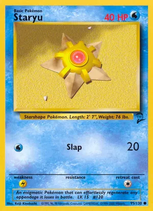 Staryu | Pokémon Cards and Details | pkmn.gg