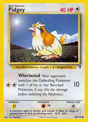 Pidgey | Pokémon Cards and Details | pkmn.gg