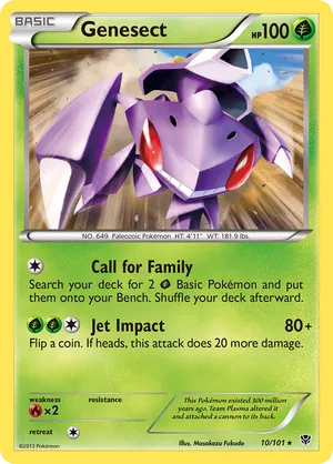 Genesect | Pokémon Cards and Details | pkmn.gg