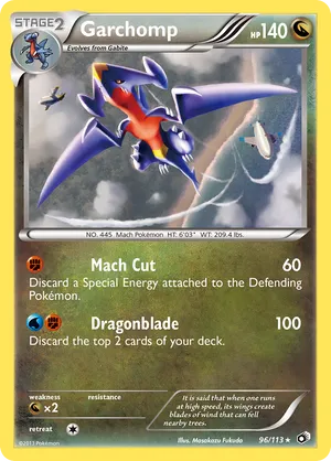 Garchomp | Pokémon Cards and Details | pkmn.gg