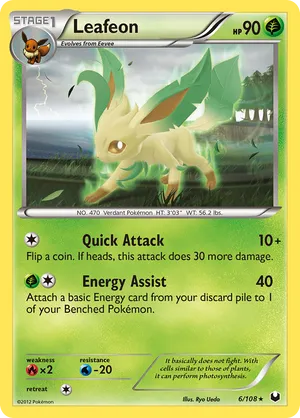 Leafeon | Pokémon Cards and Details | pkmn.gg