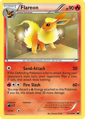 Flareon | Pokémon Cards and Details | pkmn.gg