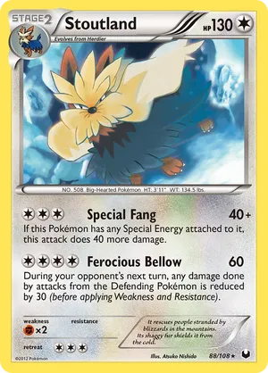 Stoutland | Pokémon Cards and Details | pkmn.gg