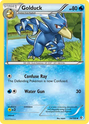 Golduck | Pokémon Cards and Details | pkmn.gg