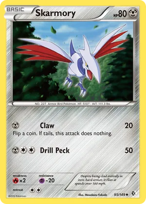 Skarmory | Pokémon Cards and Details | pkmn.gg