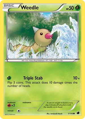 Weedle | Pokémon Cards and Details | pkmn.gg