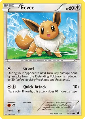 Eevee | Pokémon Cards and Details | pkmn.gg