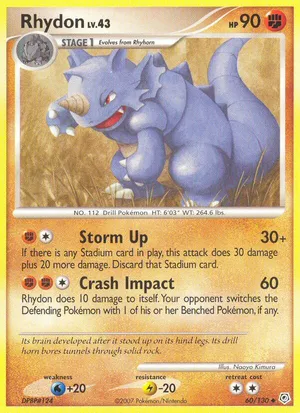 Rhydon | Pokémon Cards and Details | pkmn.gg