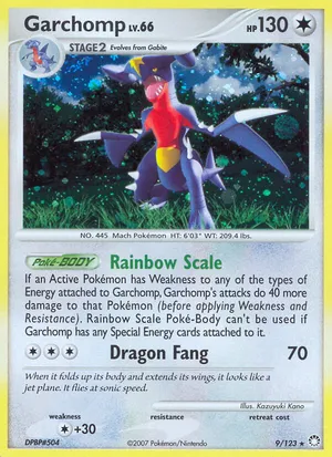 garchomp card list