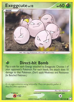 Exeggcute | Pokémon Cards and Details | pkmn.gg