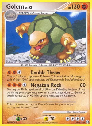 Golem | Pokémon Cards and Details | pkmn.gg