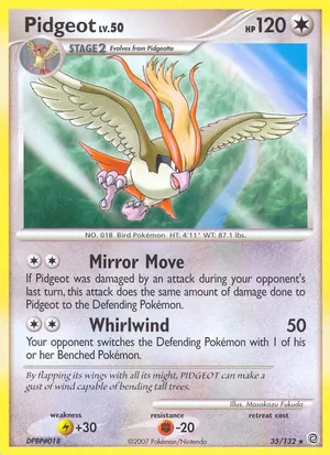 Pidgeot | Pokémon Cards and Details | pkmn.gg
