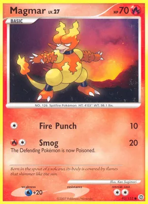 Magmar | Pokémon Cards and Details | pkmn.gg