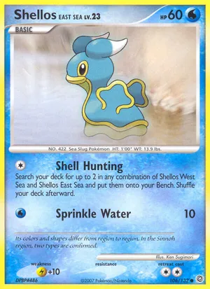 Shellos | Pokémon Cards and Details | pkmn.gg