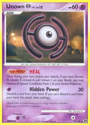 Unown | Pokémon Cards and Details | pkmn.gg