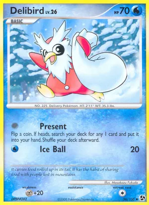 Delibird | Pokémon Cards and Details | pkmn.gg