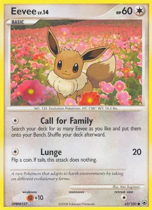 Eevee | Pokémon Cards and Details | pkmn.gg