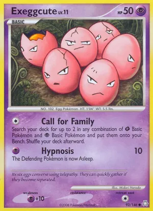 Exeggcute | Pokémon Cards and Details | pkmn.gg