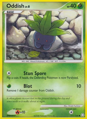 Oddish | Pokémon Cards and Details | pkmn.gg