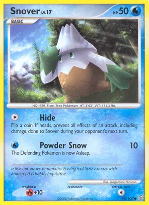 Snover | Pokémon Cards and Details | pkmn.gg