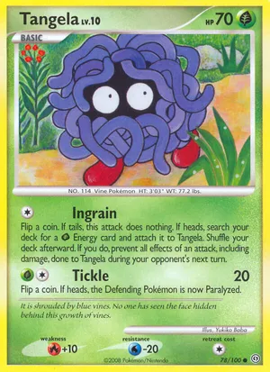 Tangela | Pokémon Cards and Details | pkmn.gg