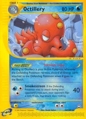 Octillery | Pokémon Cards and Details | pkmn.gg
