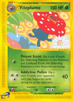 Vileplume | Pokémon Cards and Details | pkmn.gg
