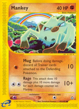 Mankey | Pokémon Cards and Details | pkmn.gg