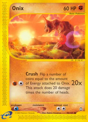 Onix | Pokémon Cards and Details | pkmn.gg