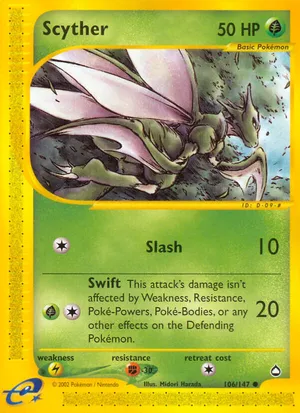 Scyther | Pokémon Cards and Details | pkmn.gg