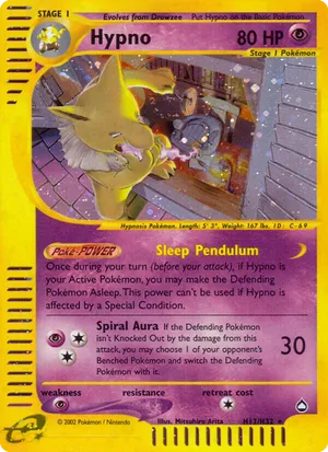 Hypno | Pokémon Cards and Details | pkmn.gg