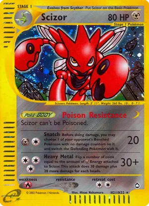 Scizor | Pokémon Cards and Details | pkmn.gg