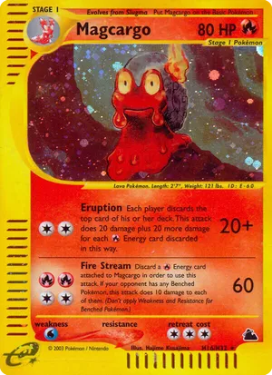 Magcargo | Pokémon Cards and Details | pkmn.gg