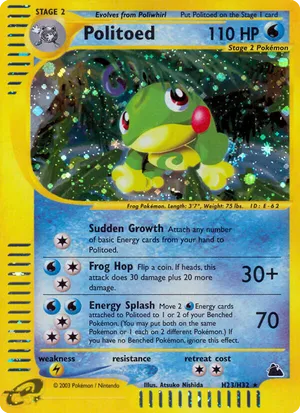 Politoed | Pokémon Cards and Details | pkmn.gg