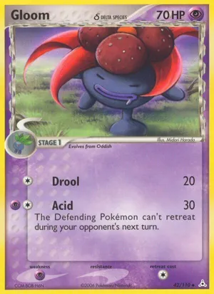 Gloom | Pokémon Cards and Details | pkmn.gg