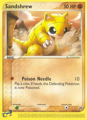 Sandshrew | Pokémon Cards and Details | pkmn.gg