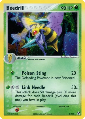 beedrill cardex