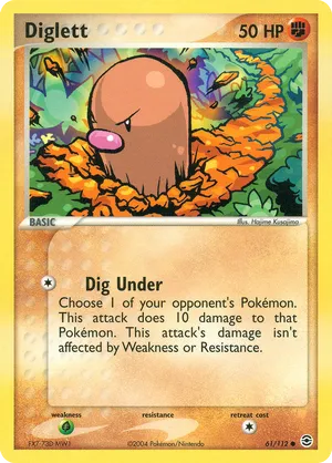 Diglett | Pokémon Cards and Details | pkmn.gg