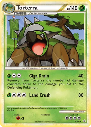 Torterra | Pokémon Cards and Details | pkmn.gg