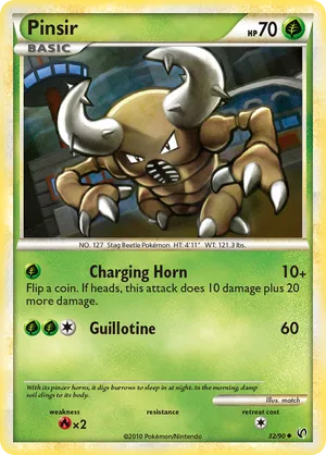Pinsir | Pokémon Cards and Details | pkmn.gg