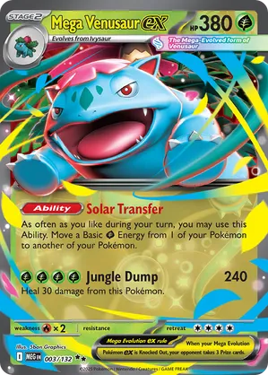 bulbasaur mega evolutions