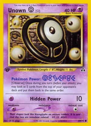 Unown | Pokémon Cards and Details | pkmn.gg
