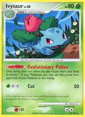 Ivysaur | Pokémon Cards and Details | pkmn.gg