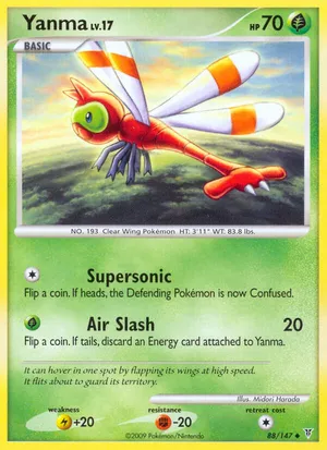 Yanma | Pokémon Cards and Details | pkmn.gg