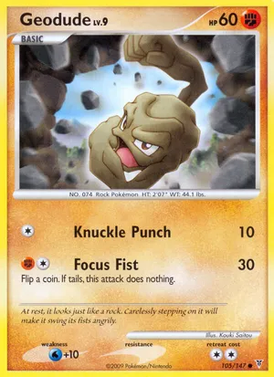 Geodude | Pokémon Cards and Details | pkmn.gg