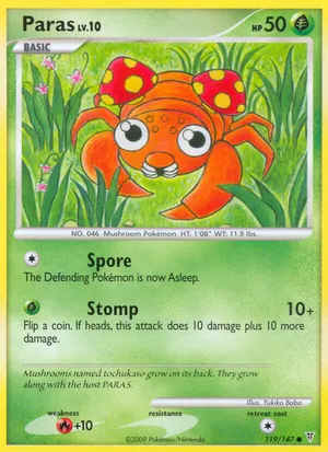 Paras | Pokémon Cards and Details | pkmn.gg