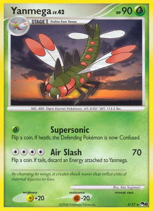 Yanmega | Pokémon Cards and Details | pkmn.gg
