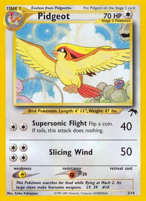 pidgeot card